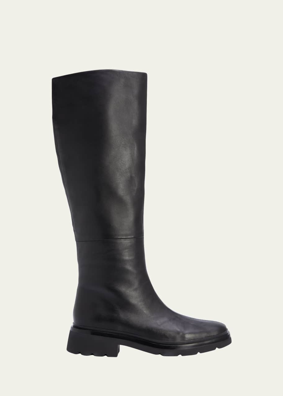 Vince Rune Leather Tall Boots - Bergdorf Goodman