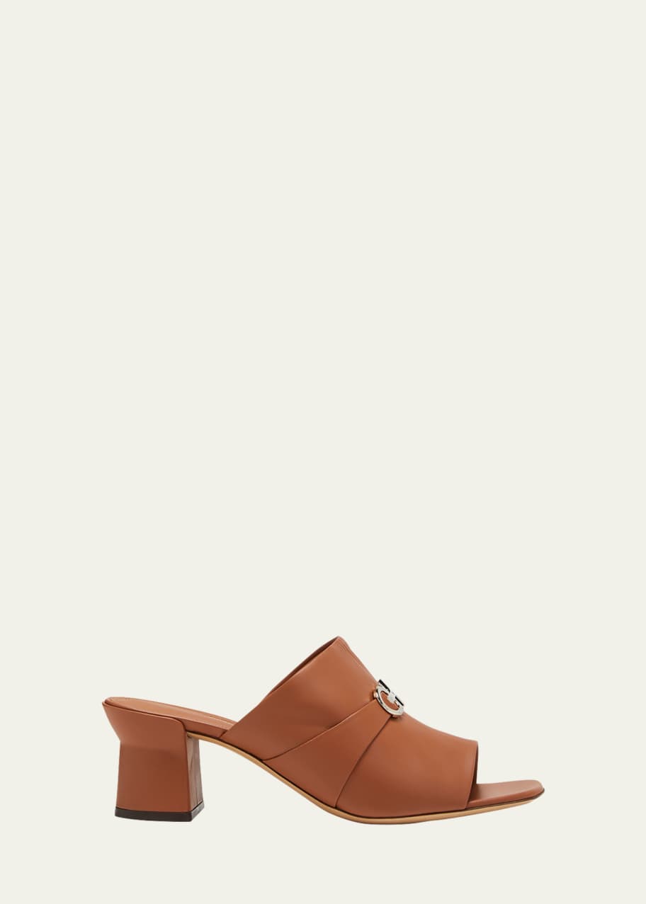 Ferragamo Ornella Gancini Mule Sandals - Bergdorf Goodman