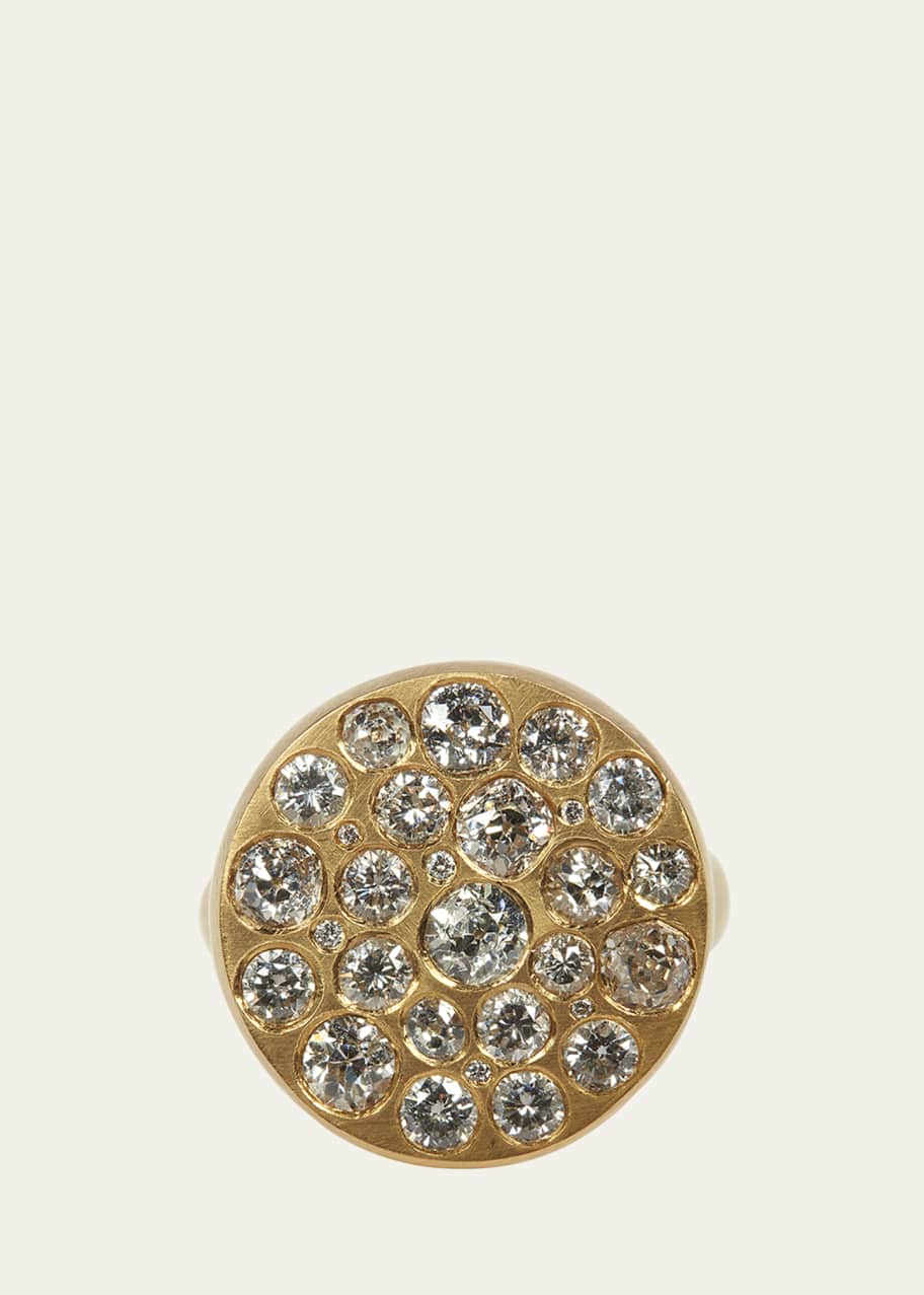 DARIUS Oversized Diamond Signet Ring - Bergdorf Goodman