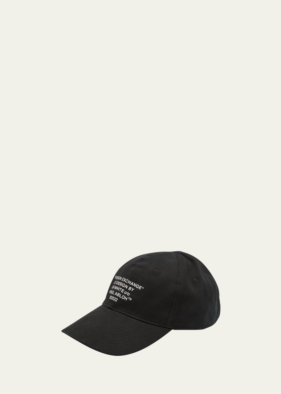 Off-White Men's Foreign Exchange Baseball Cap - Bergdorf Goodman