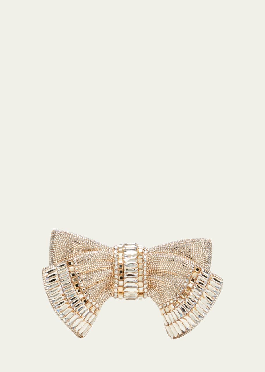 Judith Leiber Couture Bow Deco Crystal Minaudiere - Bergdorf Goodman