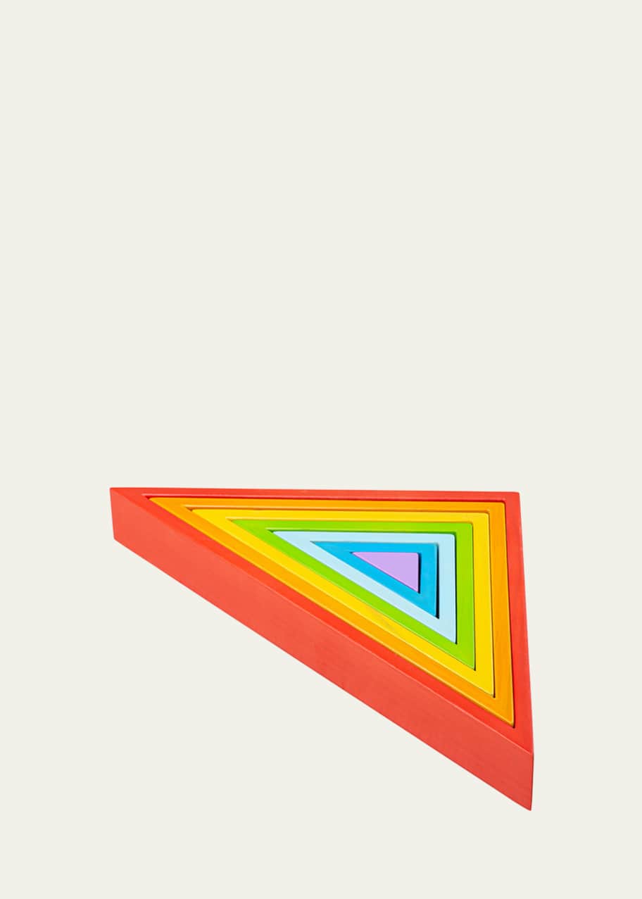 Bigjigs Toys Kid's Wooden Stacking Triangles - Bergdorf Goodman
