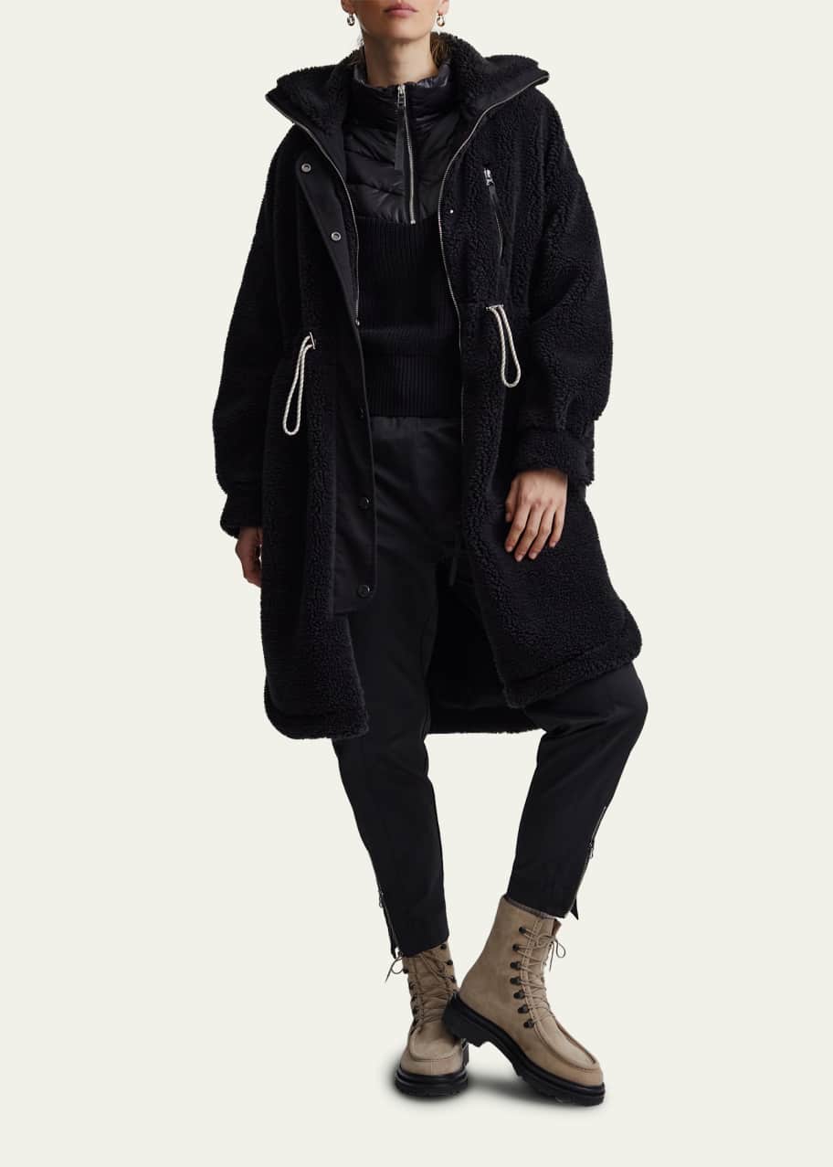 Varley Jones Sherpa Coat - Bergdorf Goodman