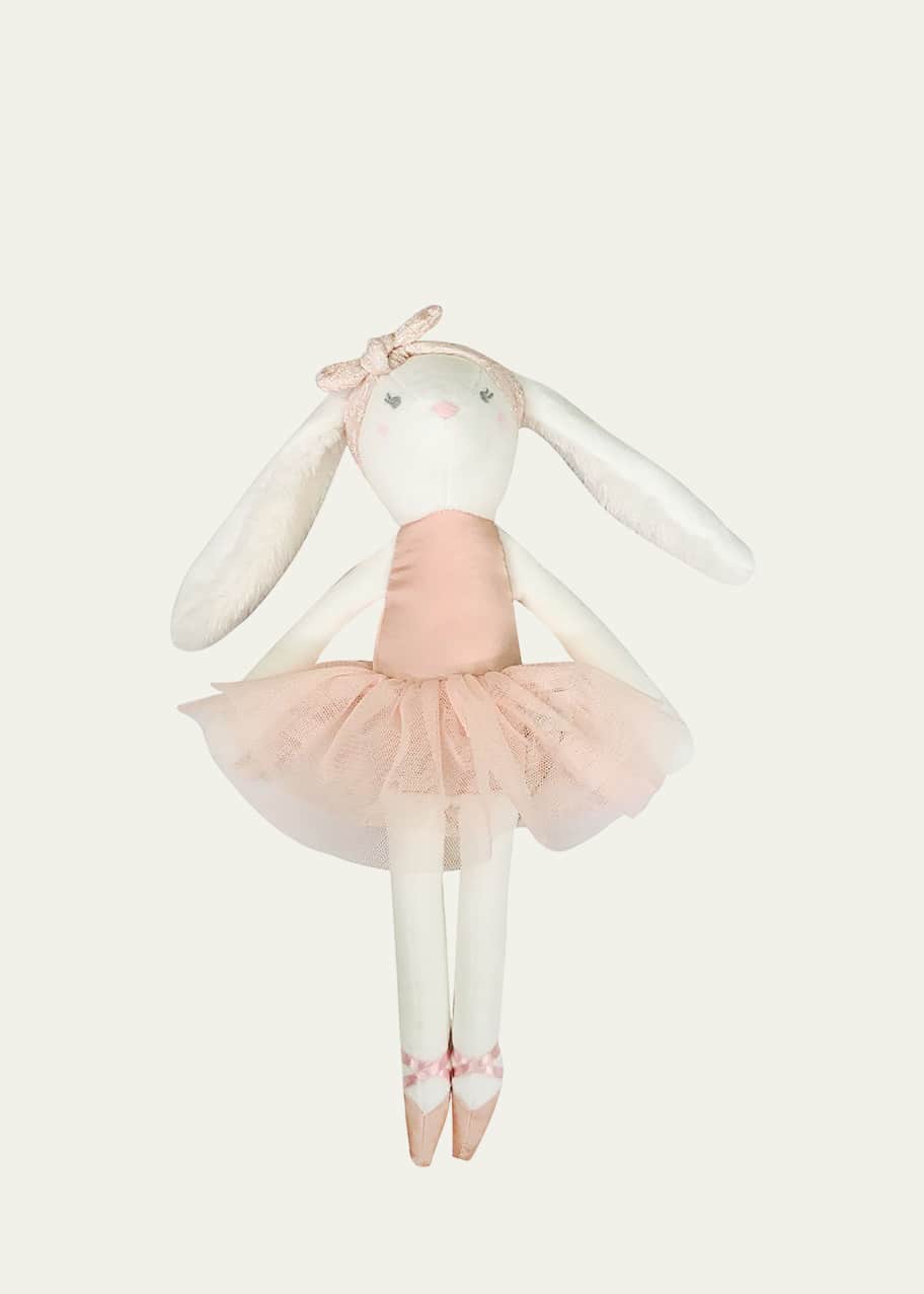 Albetta Cotton Velvet Ballerina Bunny - Bergdorf Goodman