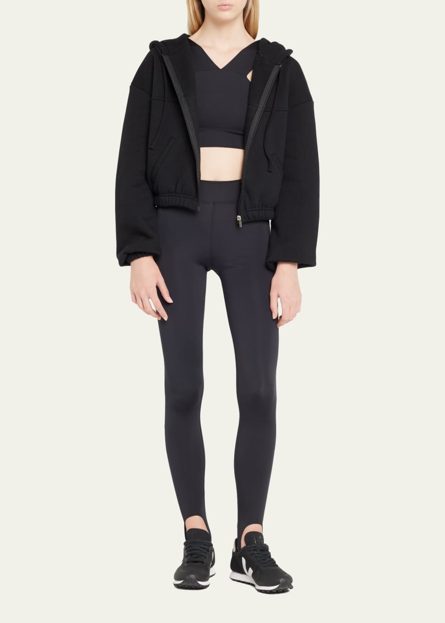 Onzie Jet Set Cropped Hooded Jacket - Bergdorf Goodman