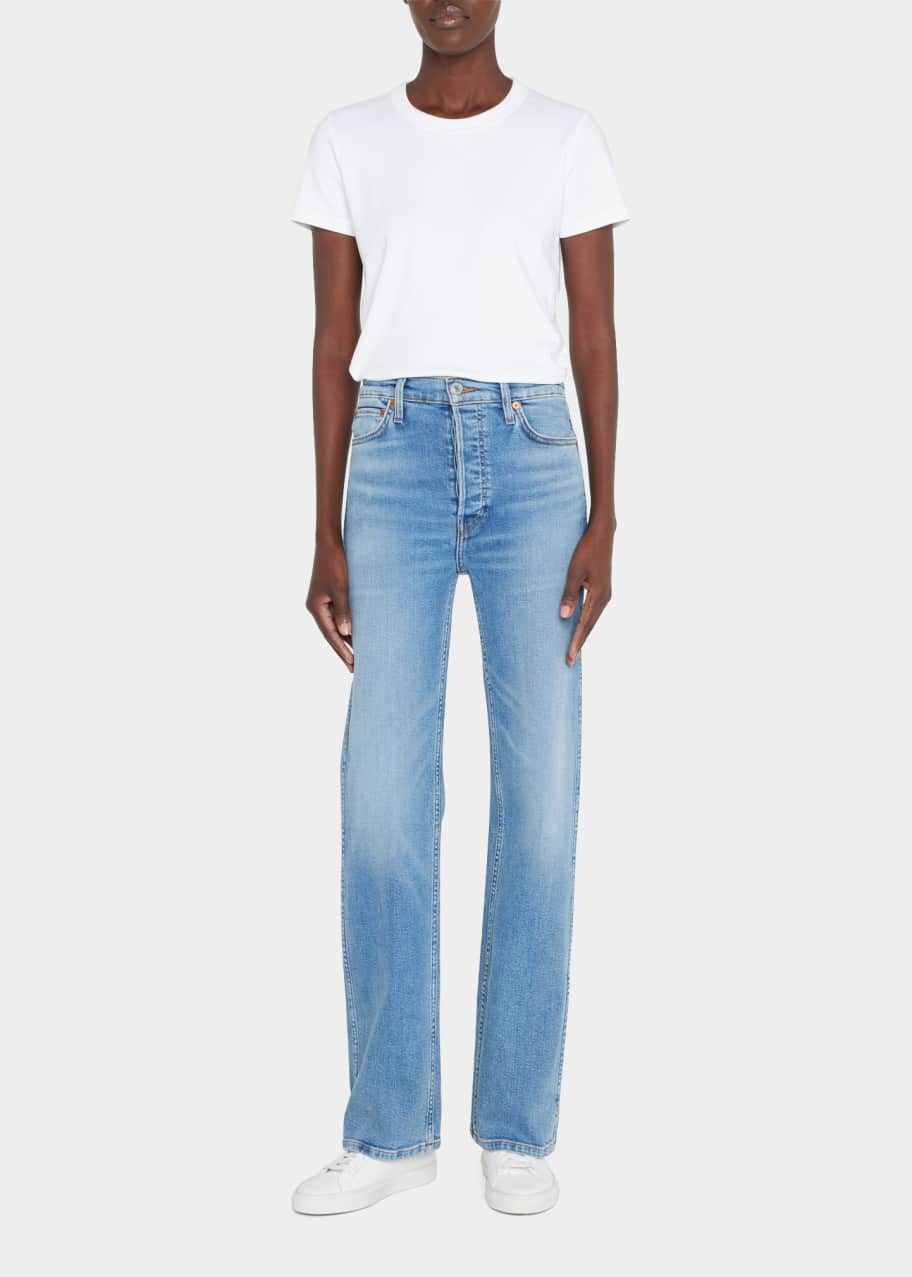 RE/DONE 90s High Rise Loose Wide-Leg Jeans - Bergdorf Goodman