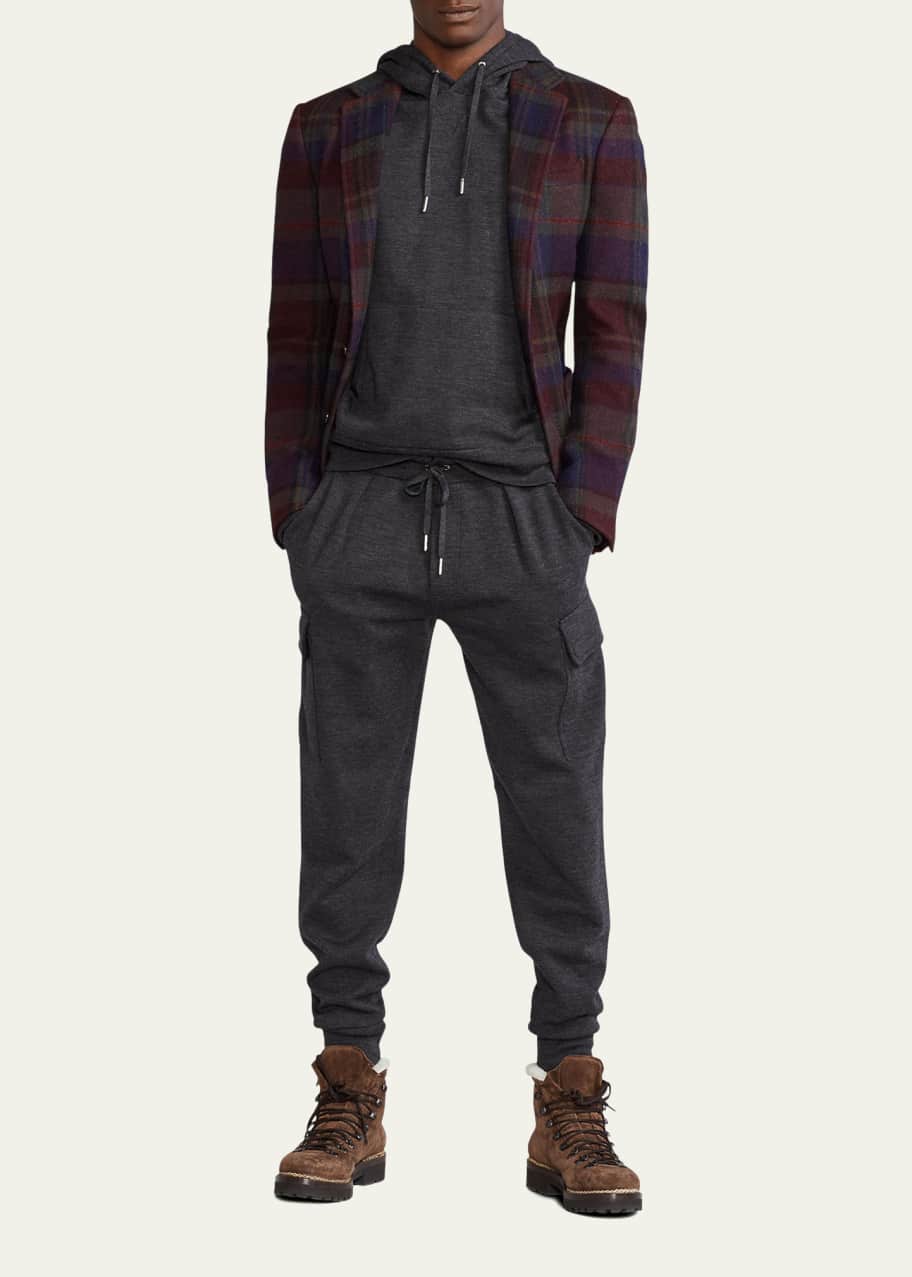 Ralph Lauren Purple Label Men's Kent Hayden Wool Plaid Sport Coat ...