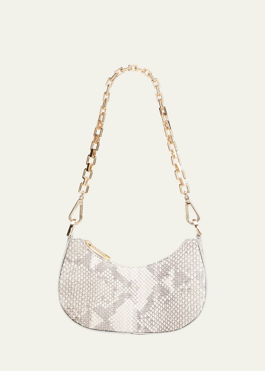 Maria Oliver Mia Small Python Shoulder Bag - Bergdorf Goodman