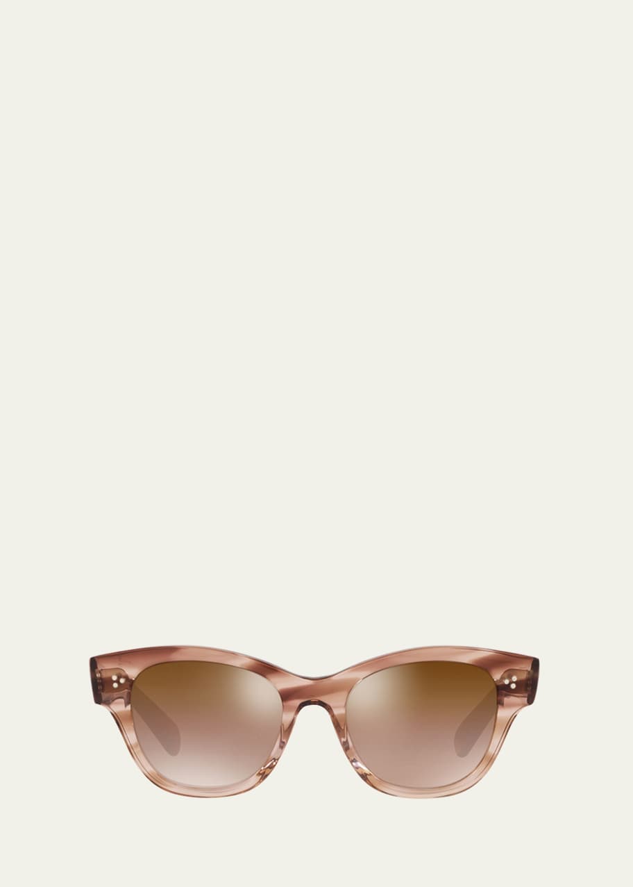 Oliver Peoples The Eadie Gradient Acetate Sunglasses - Bergdorf Goodman