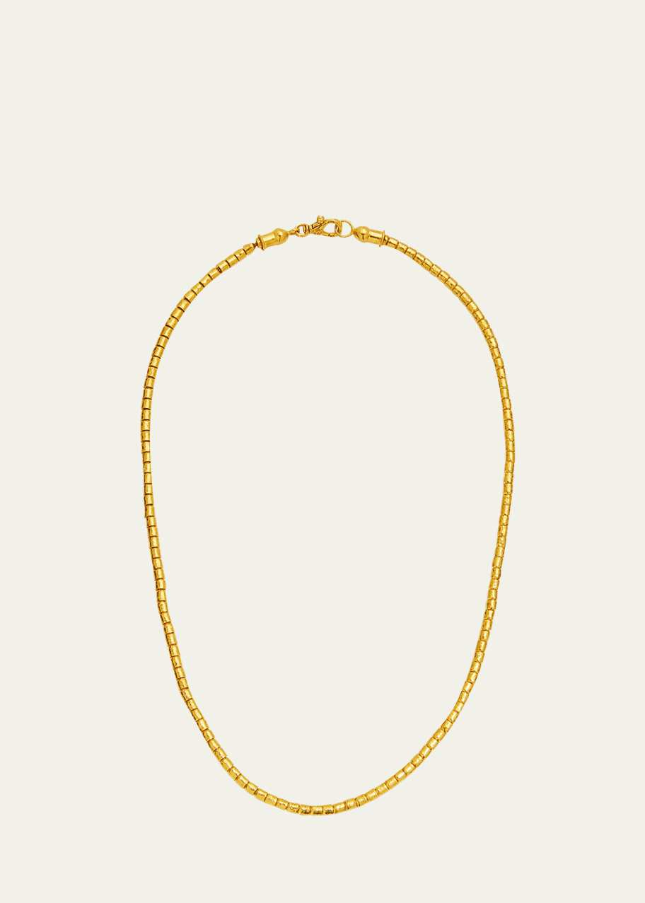 Gurhan Men's 24K Yellow Gold Beaded Necklace, 20"L - Bergdorf Goodman