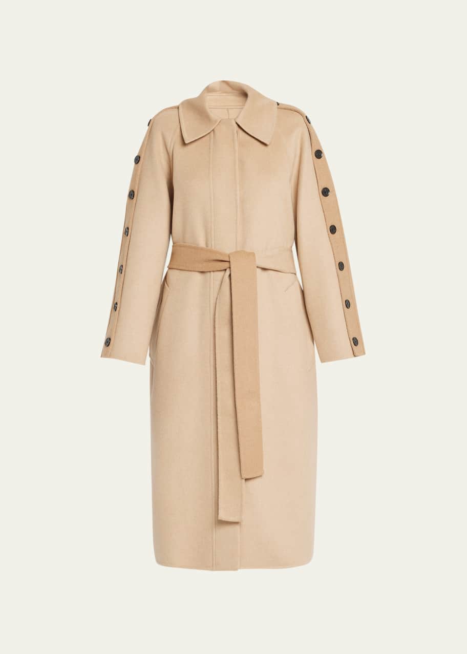 Proenza Schouler Wool Double-Face Colorblock Coat - Bergdorf Goodman
