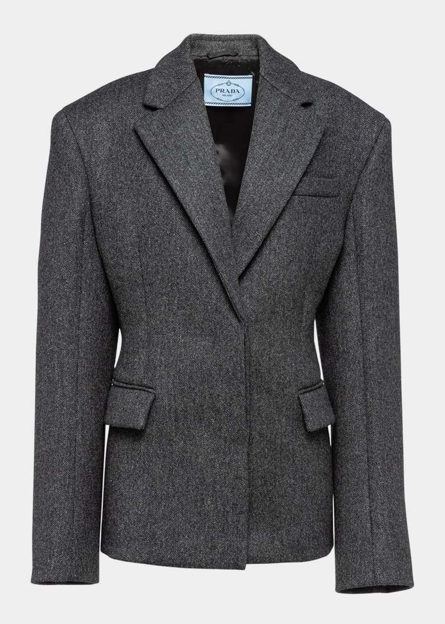 Prada Wool Runway Suit Jacket - Bergdorf Goodman