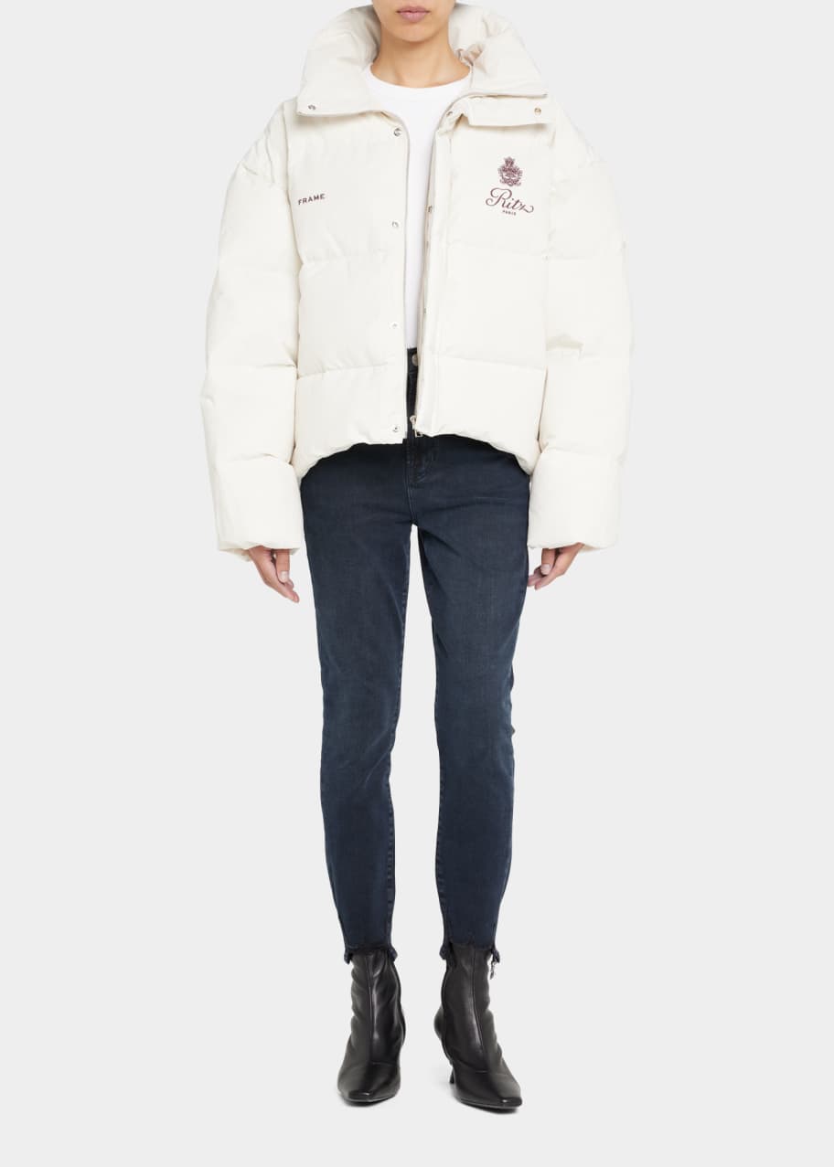 FRAME x Ritz Paris Ritz Paris Puffer Jacket - Bergdorf Goodman