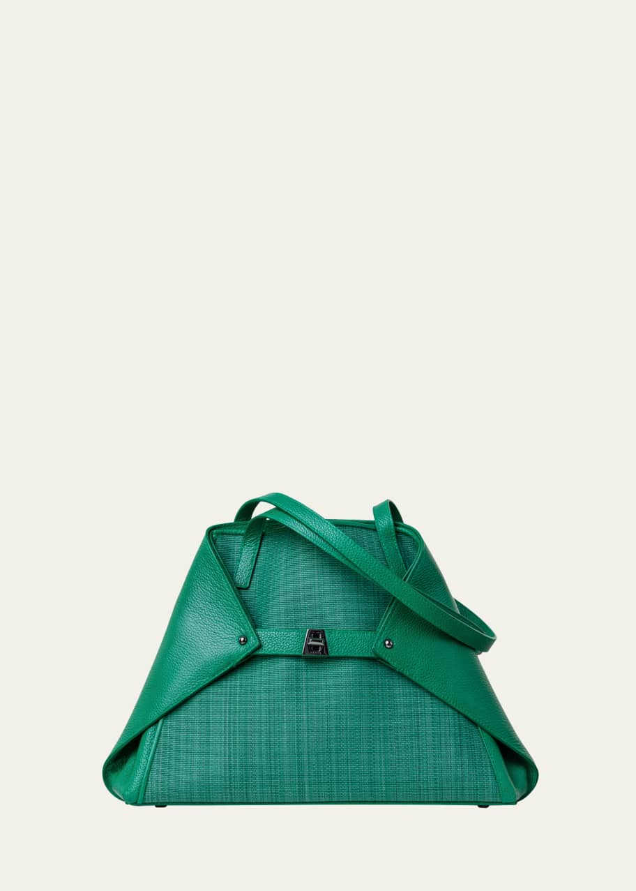 Akris Ai Small Leather Shoulder Bag - Bergdorf Goodman