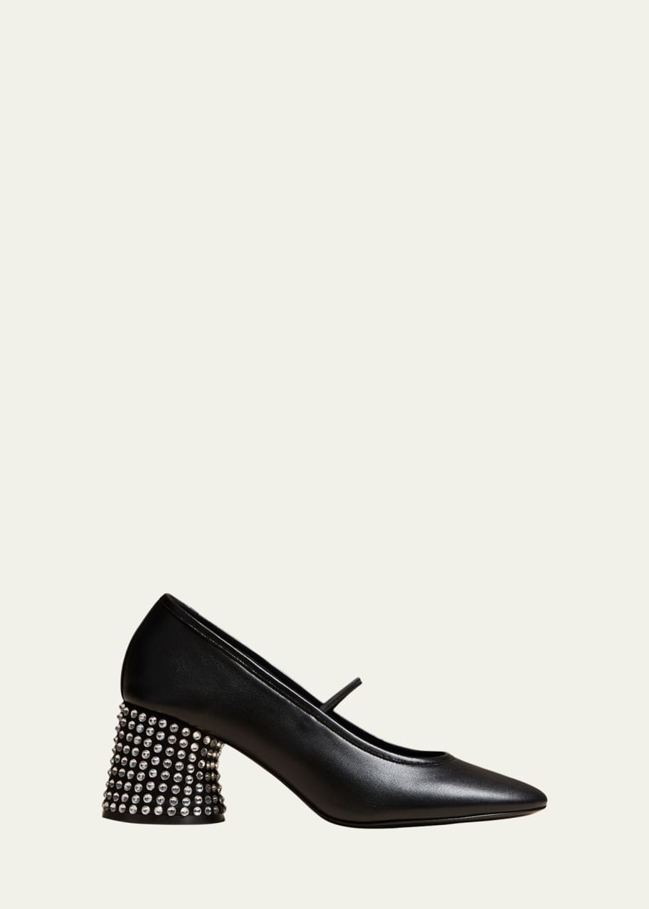 Khaite Lorimer Embellished Calfskin Pumps - Bergdorf Goodman