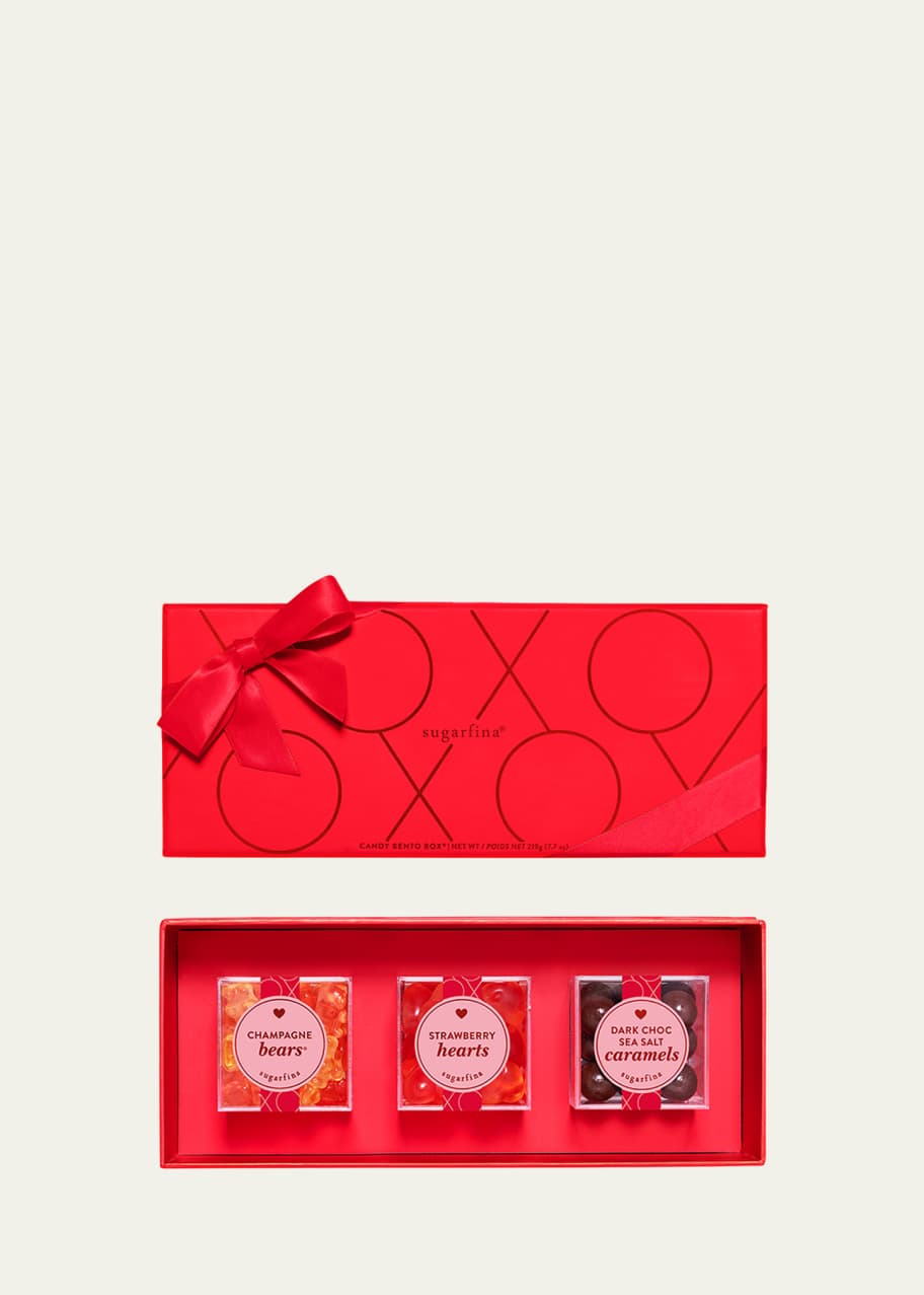 Sugarfina XOXO 3-Piece Candy Valentine's Day Bento Box - Bergdorf Goodman