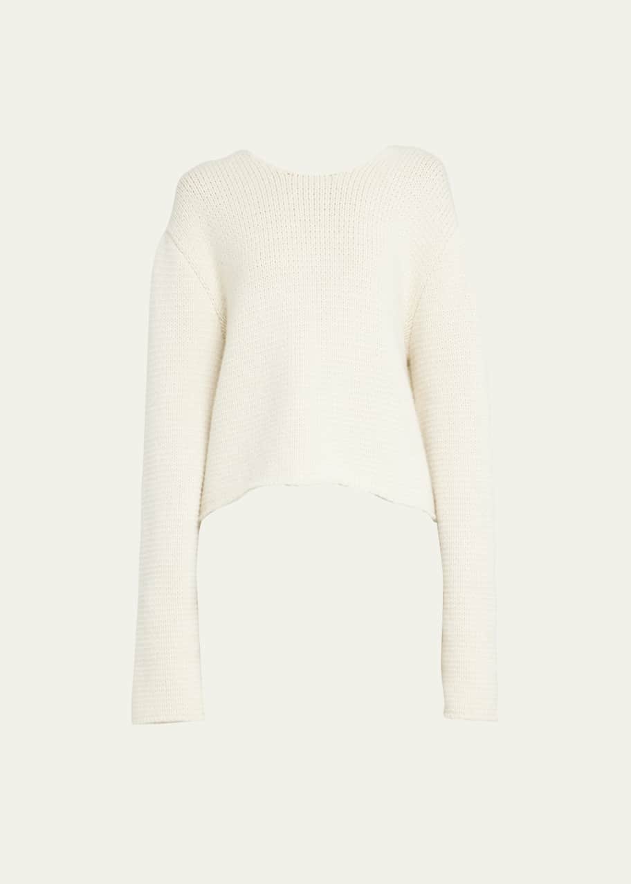 THE ROW Iri Cashmere Knit Top - Bergdorf Goodman