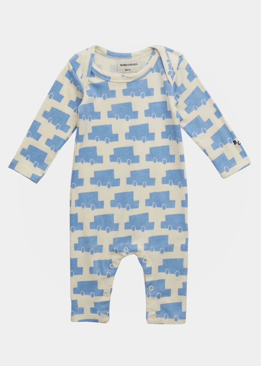 Bobo Choses Boy's Car Graphic Coverall, Size 3M-36M - Bergdorf Goodman