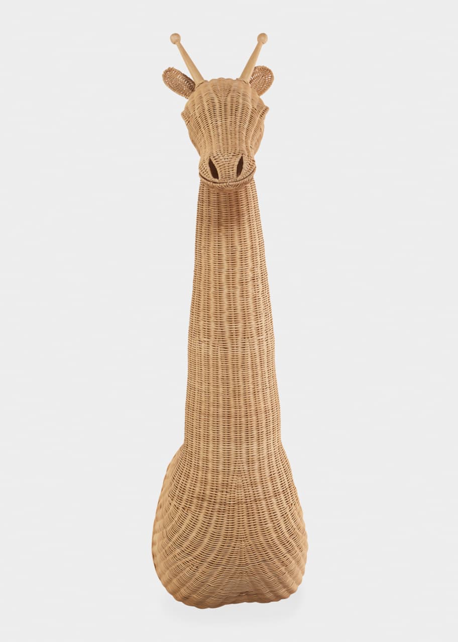 Jonathan Adler Wicker Giraffe Wall Art - Bergdorf Goodman