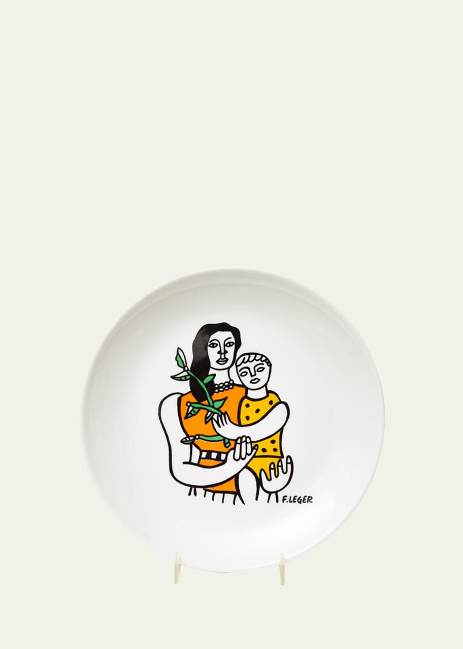 Devonia Antiques Ferand Leger Mother with Child Plate - Bergdorf Goodman