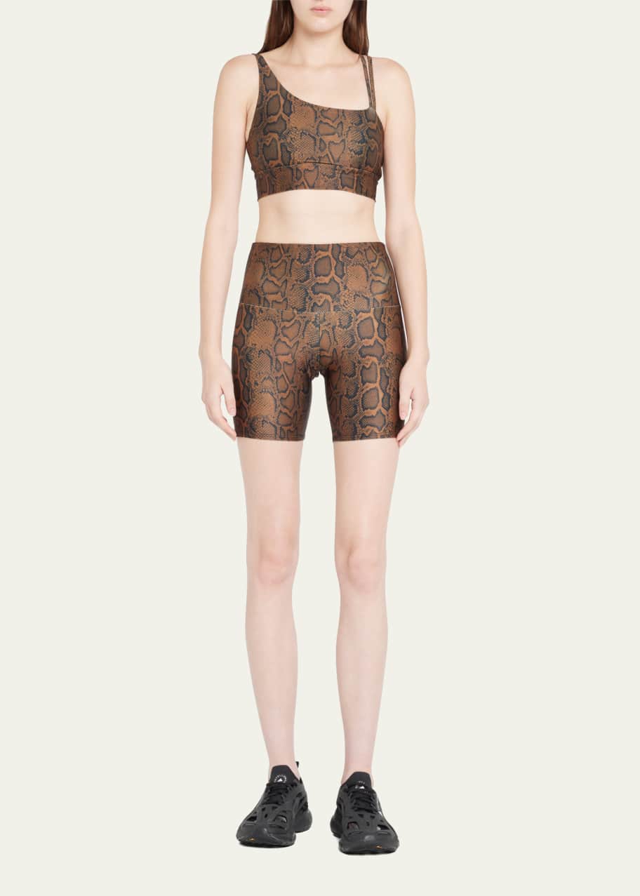 Onzie 5" Python Bike Shorts - Bergdorf Goodman