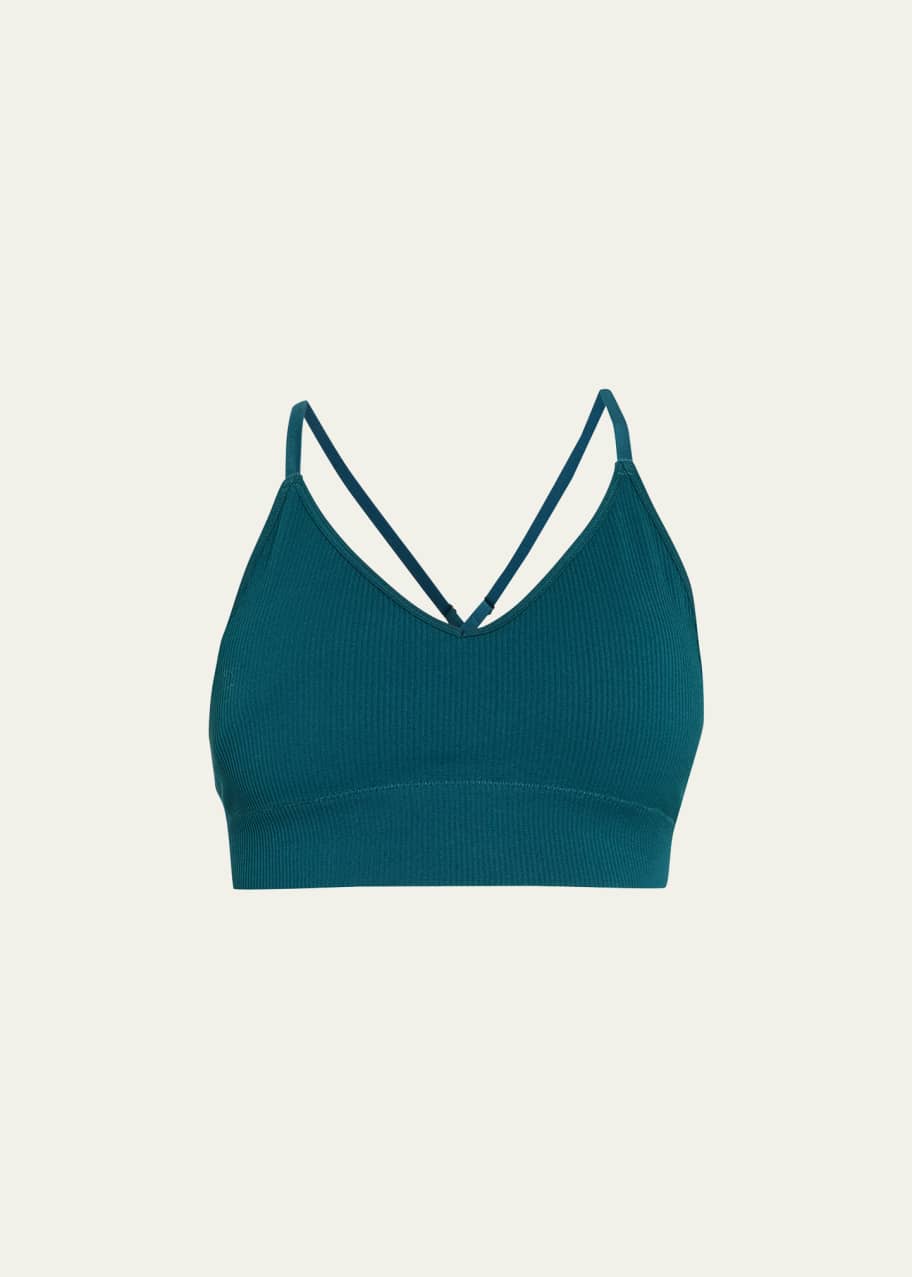 Spiritual Gangster Selene Seamless Triangle Sports Bra - Bergdorf Goodman