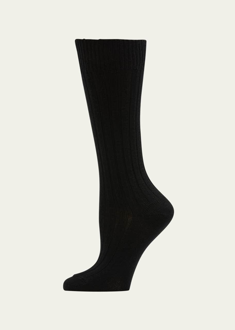 Maria La Rosa College Ribbed Crew Socks - Bergdorf Goodman
