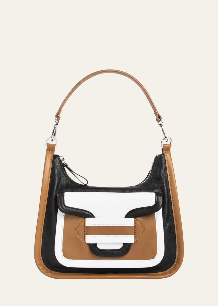 Pierre Hardy Alph Day Colorblock Zip Shoulder Bag - Bergdorf Goodman