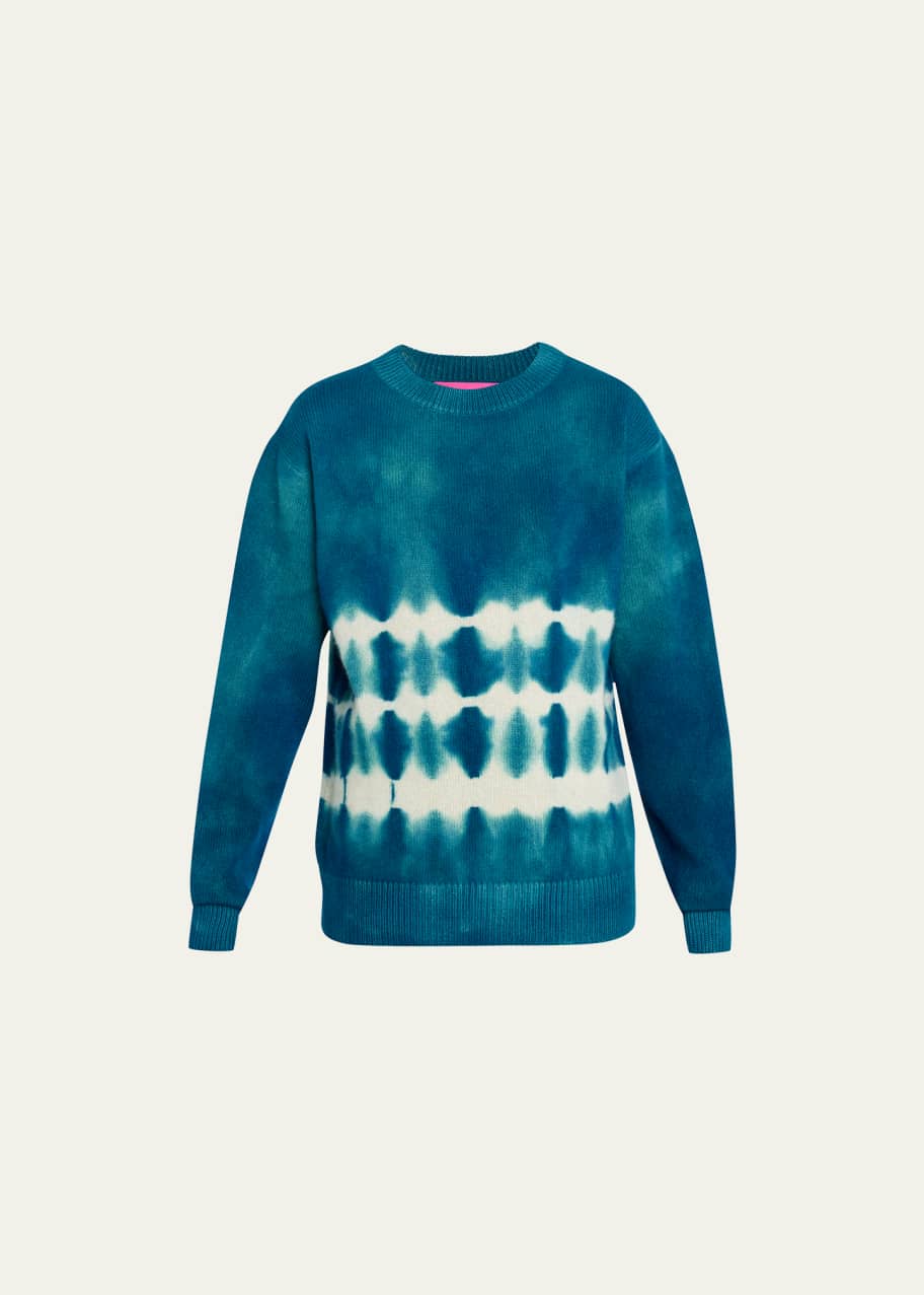 The Elder Statesman Vision Tie-Dye Cashmere Sweater - Bergdorf Goodman