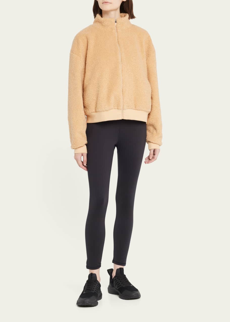 Beyond Yoga Brave The Elements Sherpa Bomber Jacket - Bergdorf Goodman