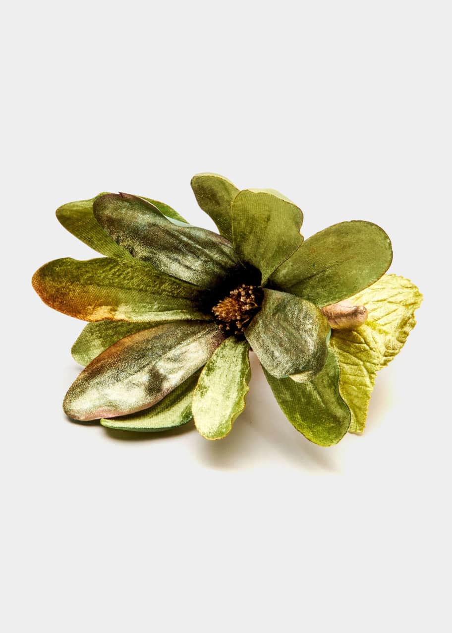 Deborah Rhodes Plush Magnolia Napkin Ring - Bergdorf Goodman