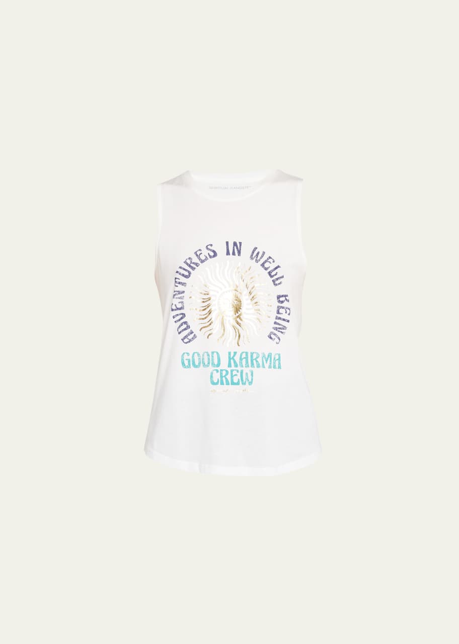 Spiritual Gangster Good Karma Muscle Tank - Bergdorf Goodman