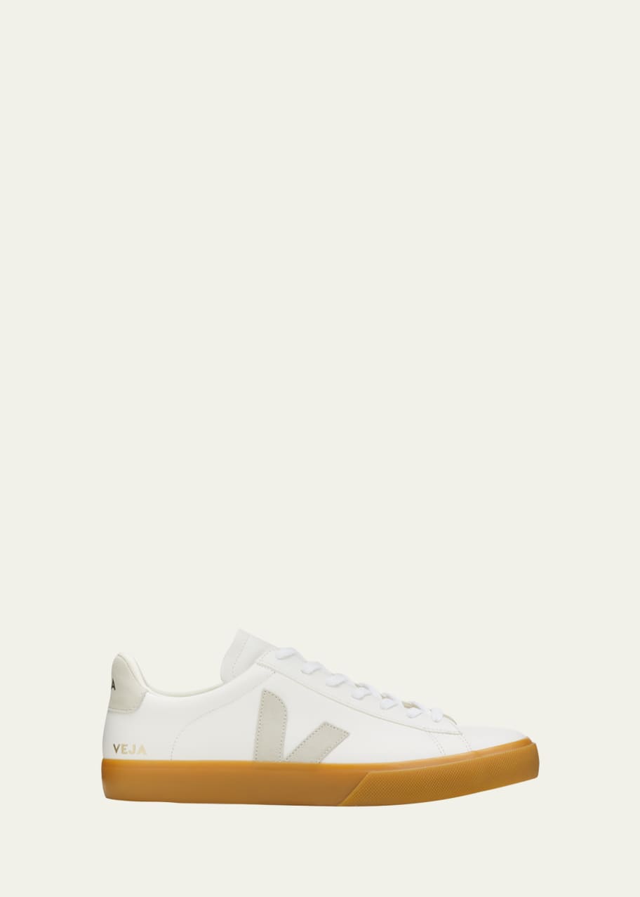 VEJA Men's Campo Gum Sole Leather Low-Top Sneakers - Bergdorf Goodman