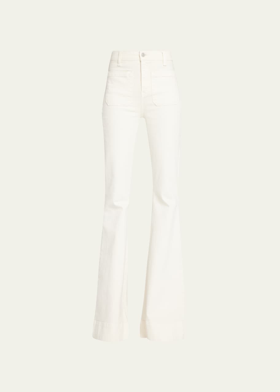 Veronica Beard Sheridan Bell Bottom Jeans - Bergdorf Goodman