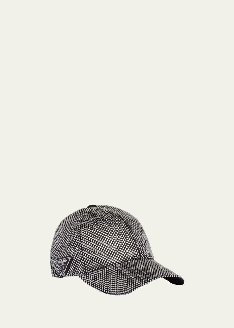 Prada Crystal Baseball Cap - Bergdorf Goodman