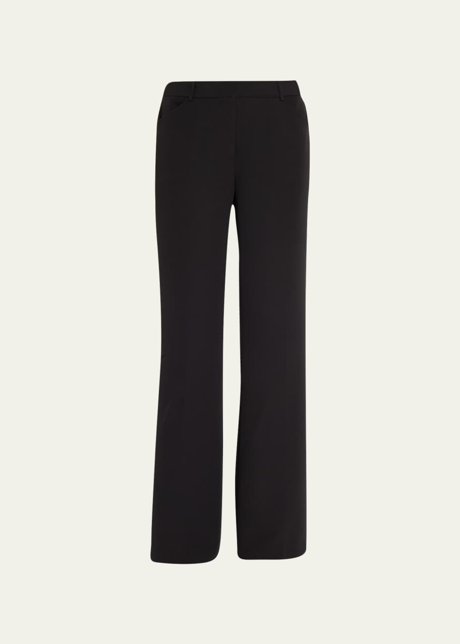 Kobi Halperin Ryan Straight-Leg Twill Pants - Bergdorf Goodman