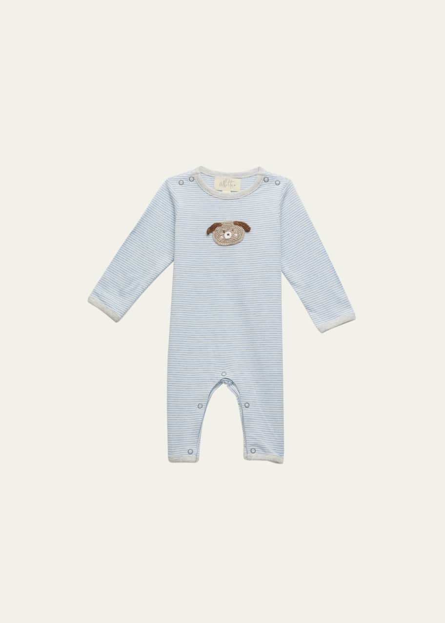 Albetta Kid's Peanut The Puppy Crocheted Playsuit, Size Newborn-12M ...