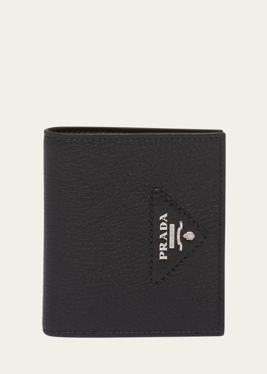 Prada Men's Leather Bifold Wallet - Bergdorf Goodman