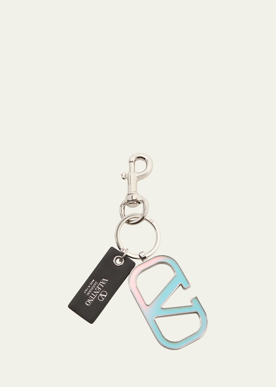 Valentino Garavani Men's VLogo Keychain - Bergdorf Goodman