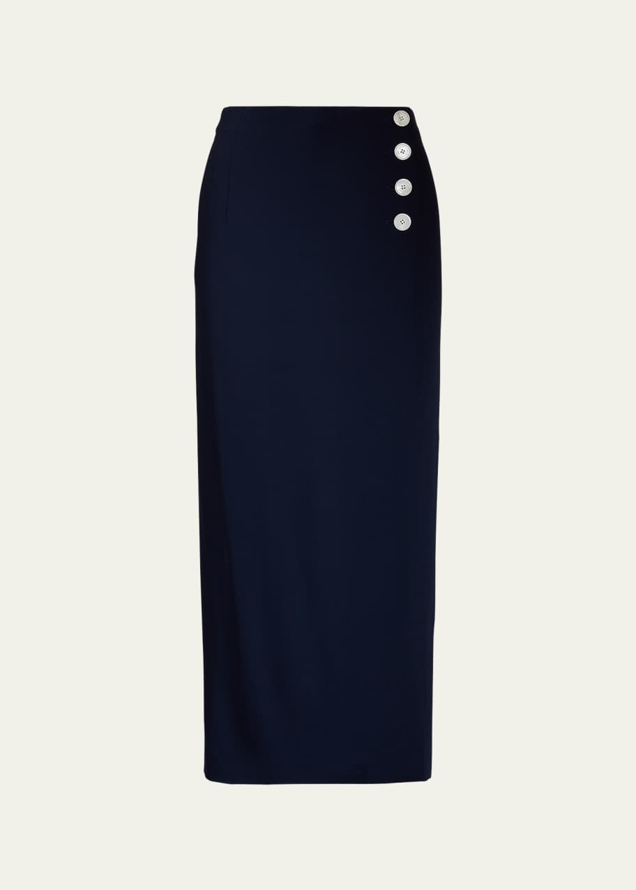 Ralph Lauren Collection Cambree Midi Skirt - Bergdorf Goodman