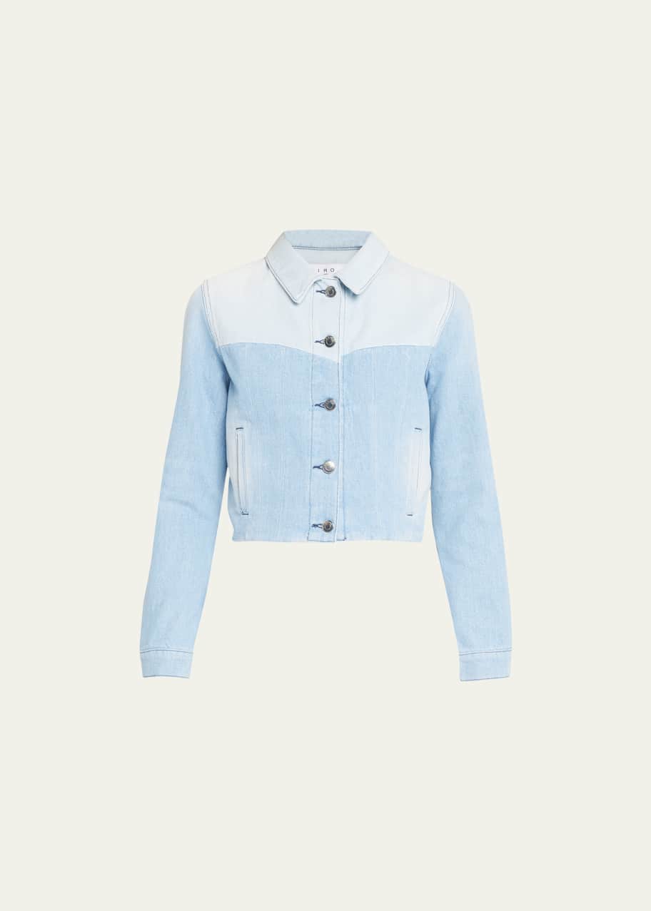 Iro Tosca Multi-Color Denim Jacket - Bergdorf Goodman