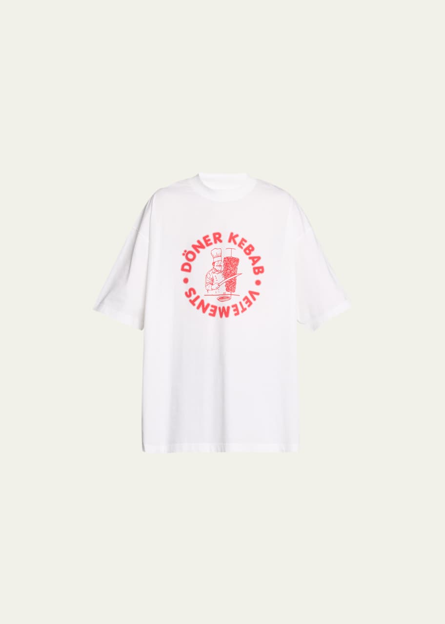 Vetements Men's Doner Kebab Oversized Jersey T-Shirt - Bergdorf Goodman