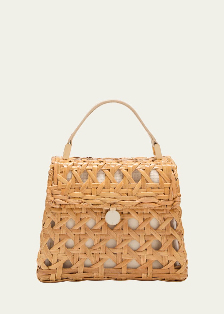 Cult Gaia Sybil Cutout Rattan Crossbody Bag - Bergdorf Goodman