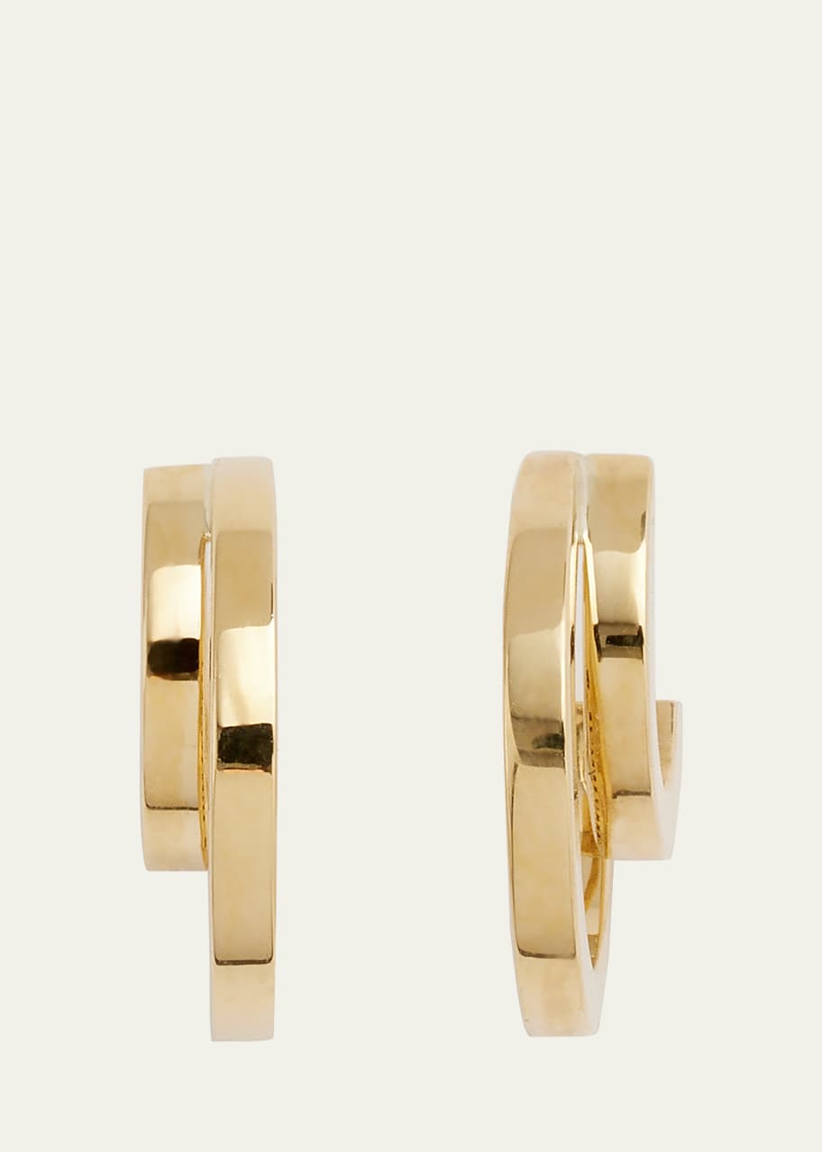 Jennifer Meyer 18k Yellow Gold Mini Double Hoop Earrings - Bergdorf Goodman