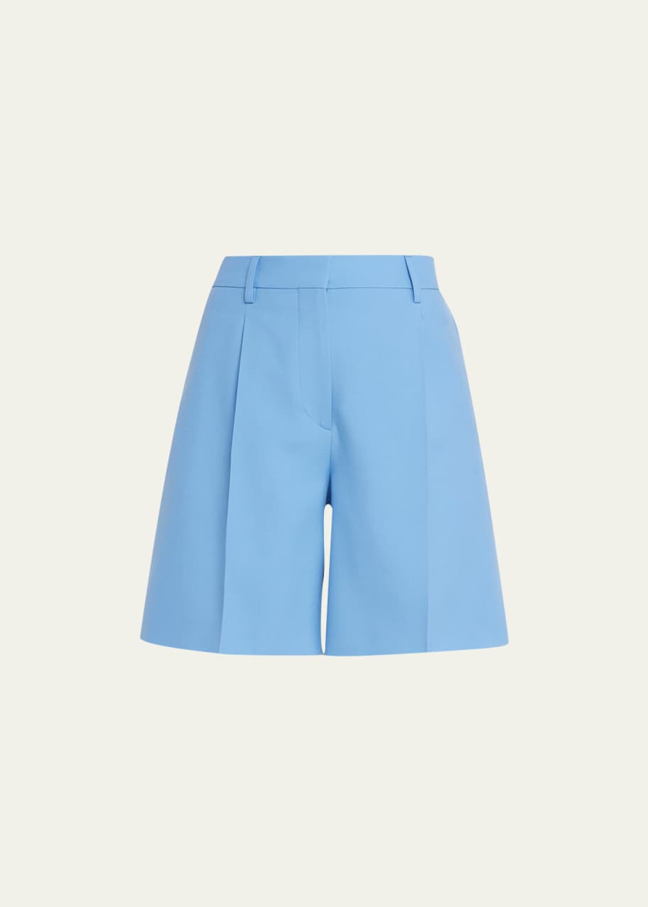 Burberry Lorie Wool Bermuda Shorts - Bergdorf Goodman