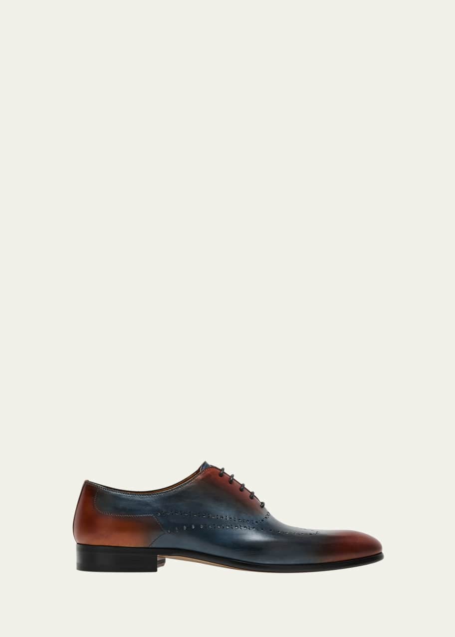 Magnanni Men's Sergio Wingtip Brogue Leather Oxfords - Bergdorf Goodman