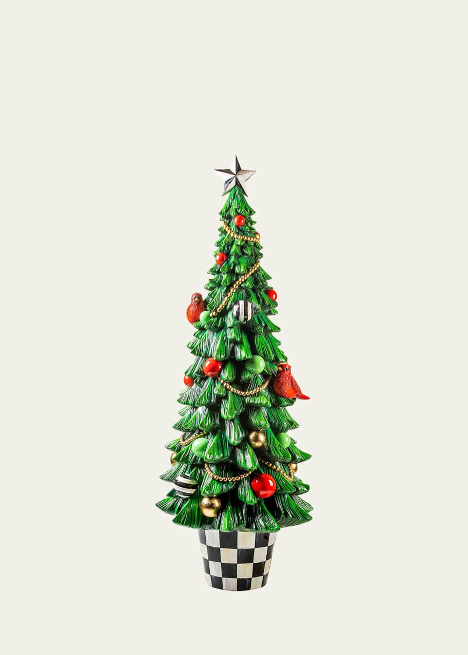 MacKenzie-Childs Jolly Holiday Trophy Tree - Bergdorf Goodman