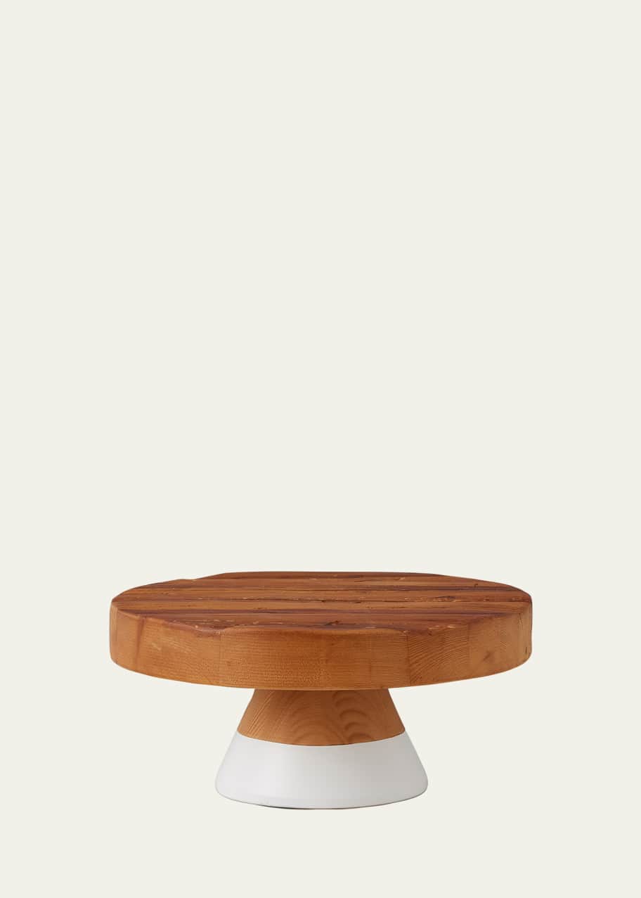 etuHOME White Mod Large Block Cake Stand, 13.5" - Bergdorf Goodman