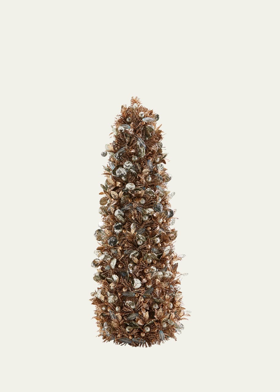 Salzburg Creations 24" Art Deco Shimmer Christmas Tree - Bergdorf Goodman