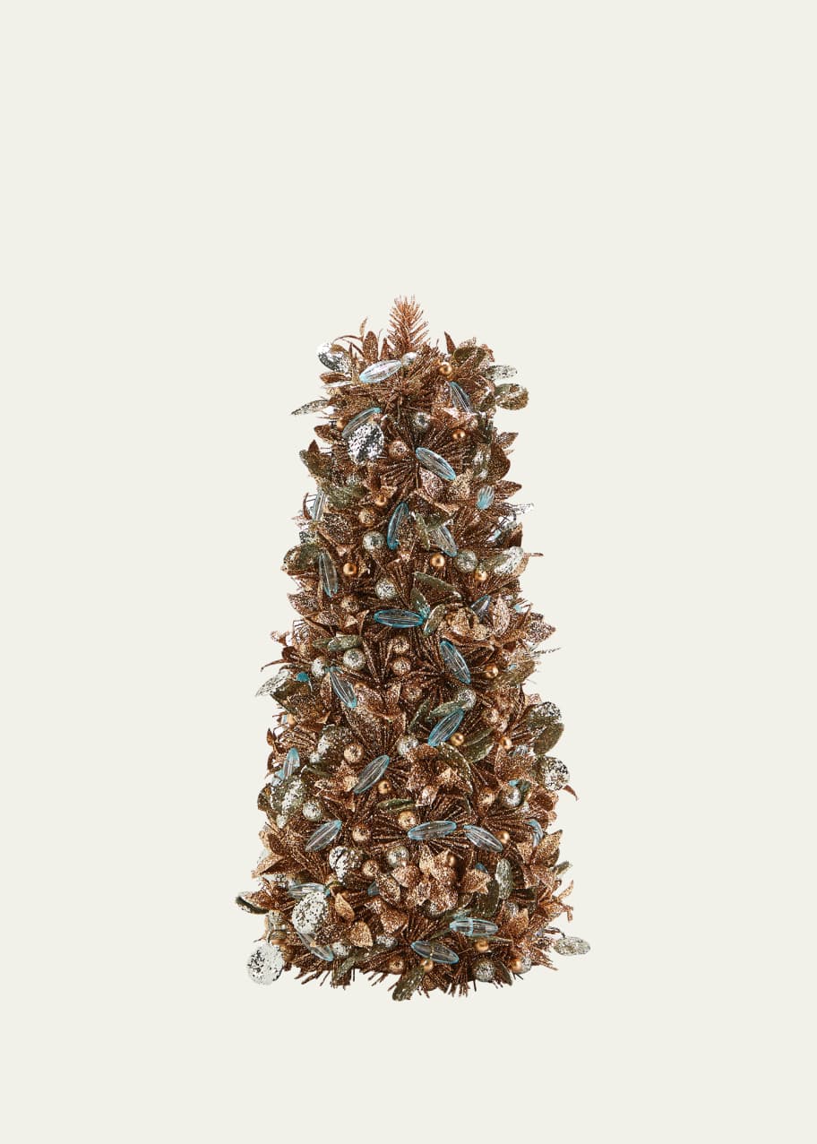 Salzburg Creations 18" Art Deco Shimmer Christmas Tree - Bergdorf Goodman